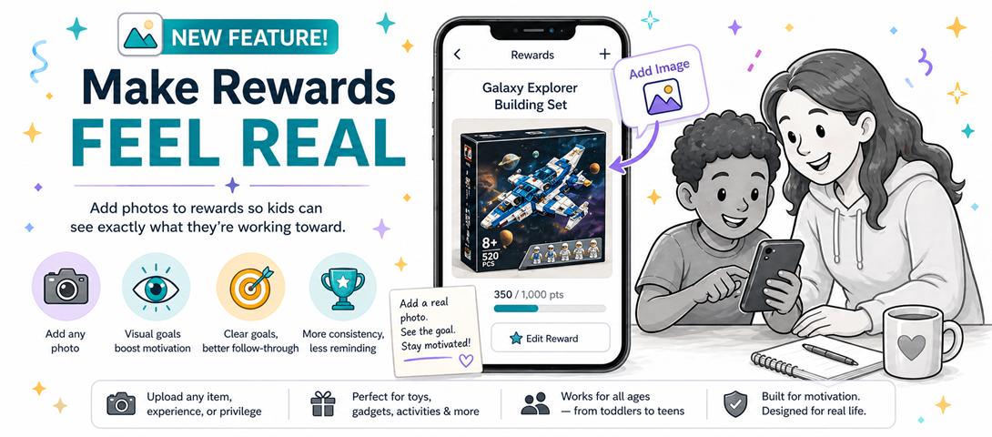 Make Rewards Feel Real: Add Photos to MyChoreBoard Rewards